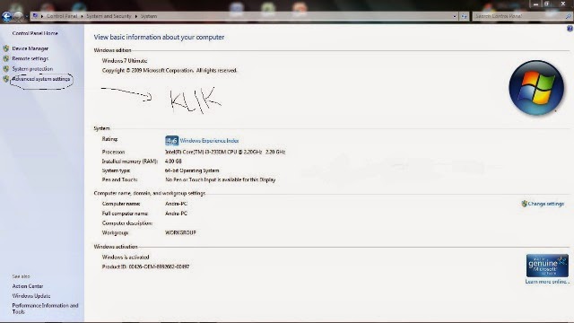 SauqiBlogSpot: CARA MEMPERBESAR VIRTUAL MEMORY (RAM) DI WINDOWS 7