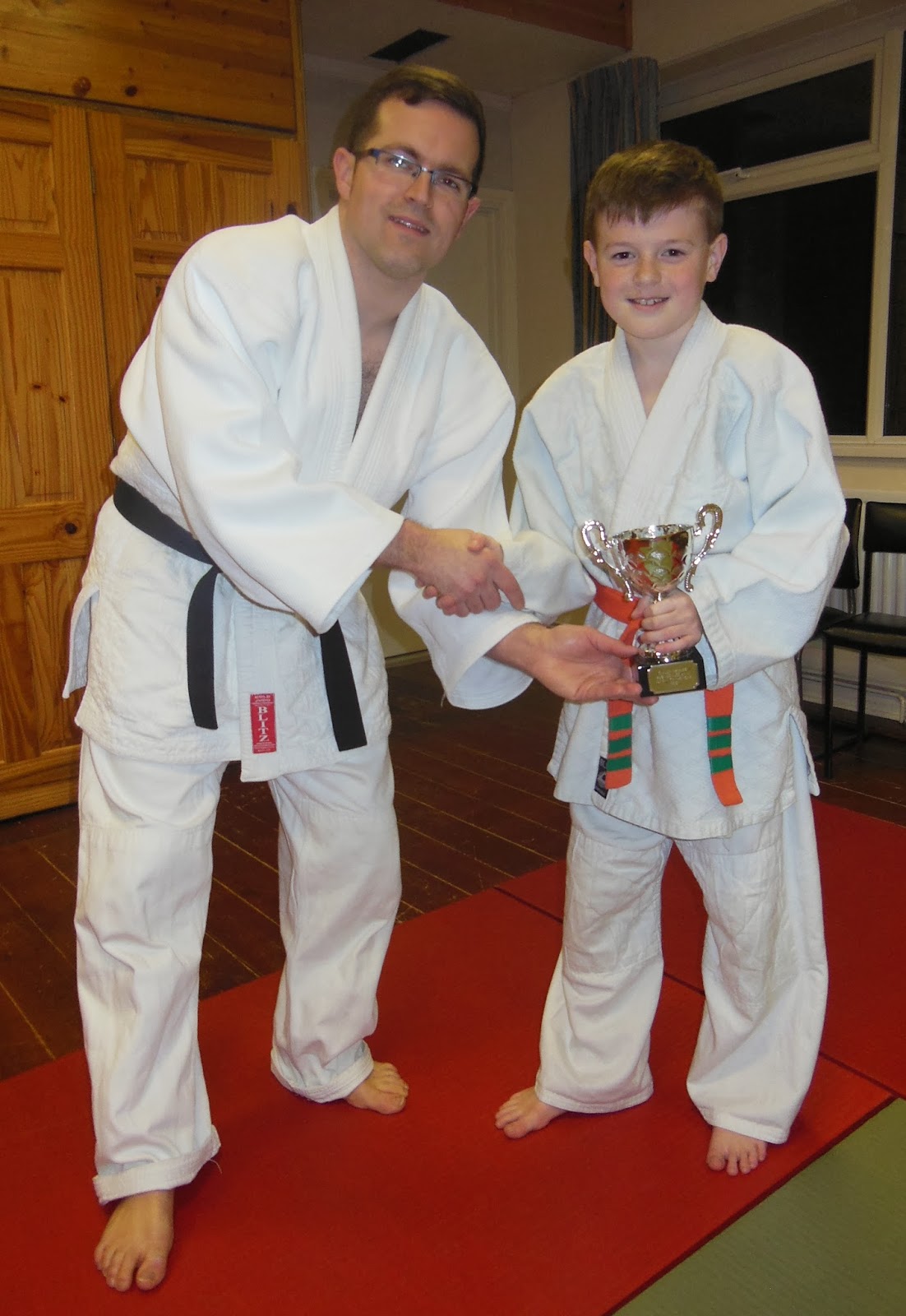 Bushido Judo Kwai: Callum win's Judoka of the Year Award 2013.