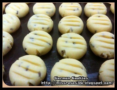 Farahana Chan: Resepi: German Cookies @ Deutshe Kekse