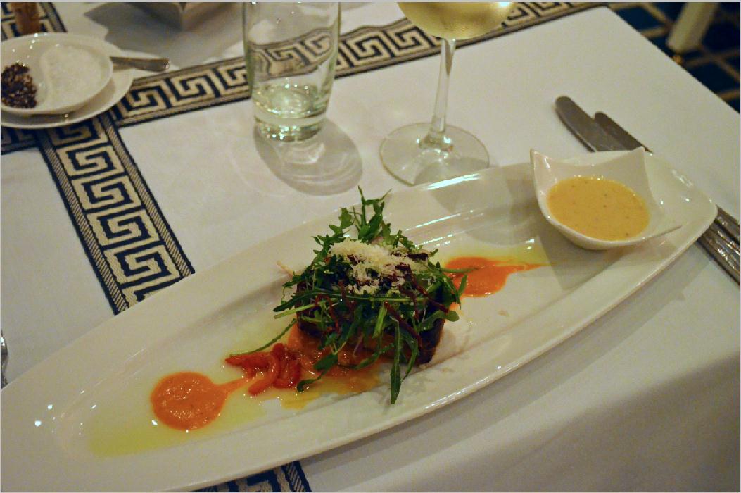 .: Dinner at the Oyster Box