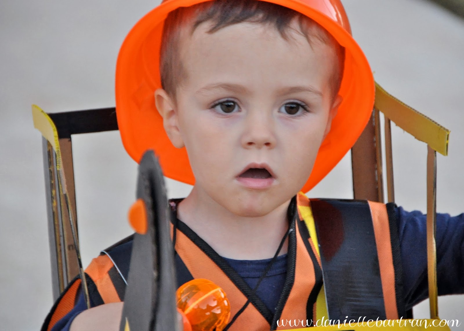 made: Happy Hallween + Construction Equipment Costume Tutorial {DIY}