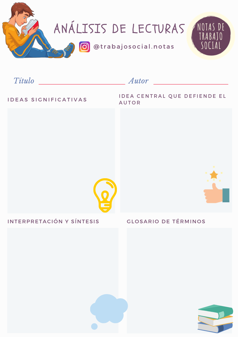 Ficha de Análisis de Lecturas || Instrumentos