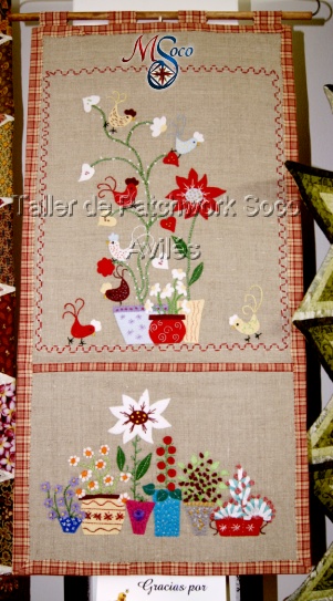 Patchwork Soco: Fotos V Exposición del Taller de Soco: Patchwork A MANO