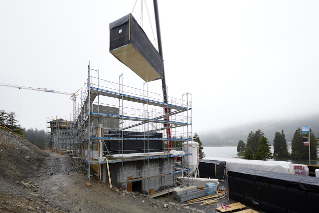 Hotel Revier - Simple and Luxury Modular Hotel in Switzerland: Prefab ...