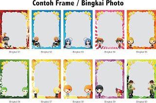 Digital Printing: Contoh Frame/Bingkai Photo