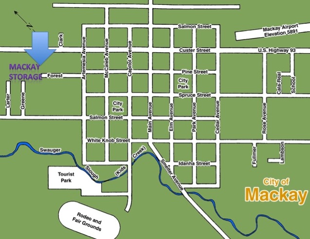 Mackay, Idaho 83251: Mackay Storage