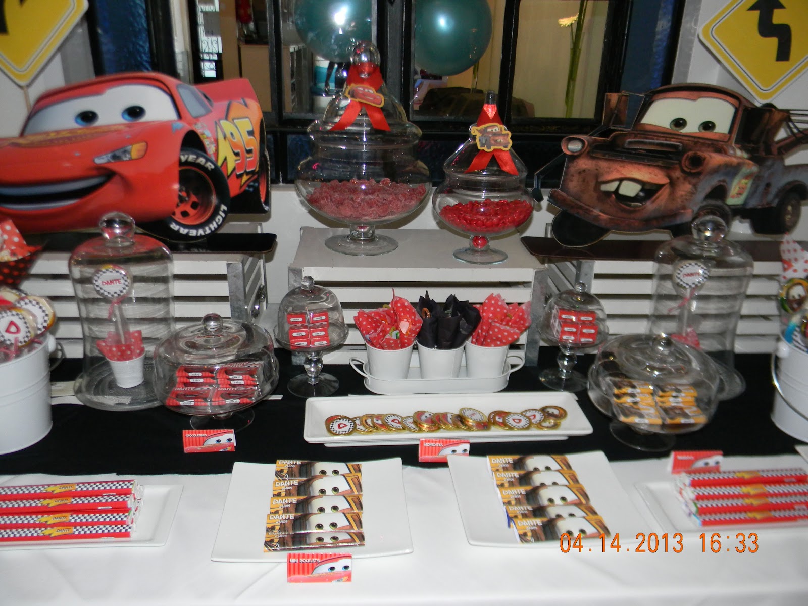 Cumples Tematicos: Candy Bar de Cars