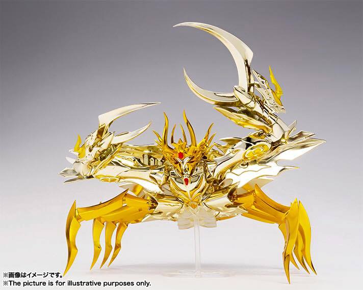 Fotos oficiales de DeathMask de Cáncer God Cloth - Saint Seiya