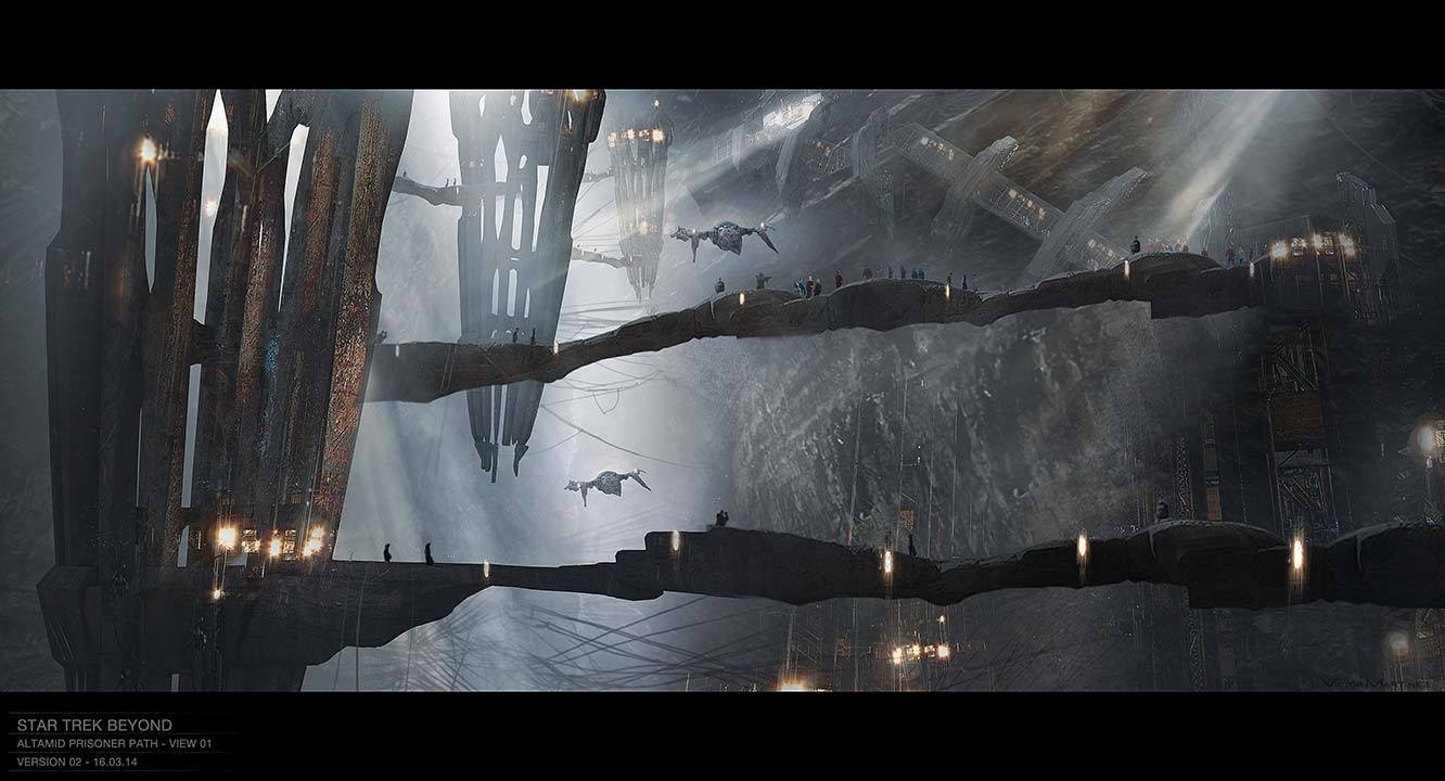 The Trek Collective: Star Trek Beyond ship and location concepts from ...