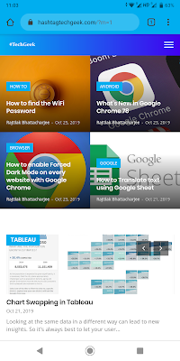How to add website/blog theme color to the browser Address Bar - #TechGeek
