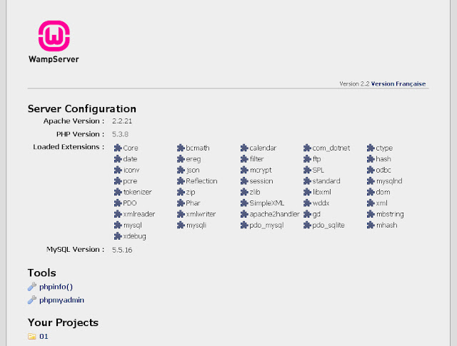 Simple Mysql Database Creation Using Wamp Server With Localhost ~ Welcome 2 Learn