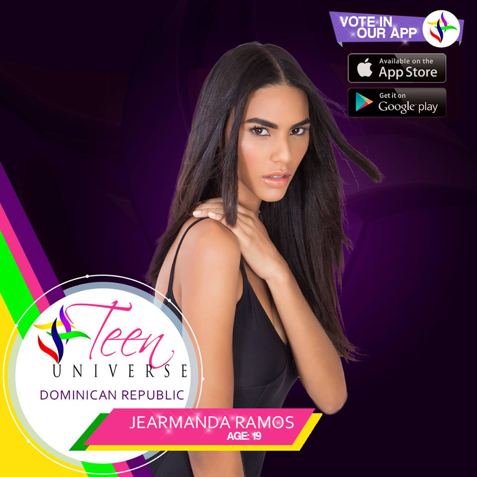 CLUSTEREUM: 2017 Miss Teen Universe Dominican Republic: Jearmanda Ramos