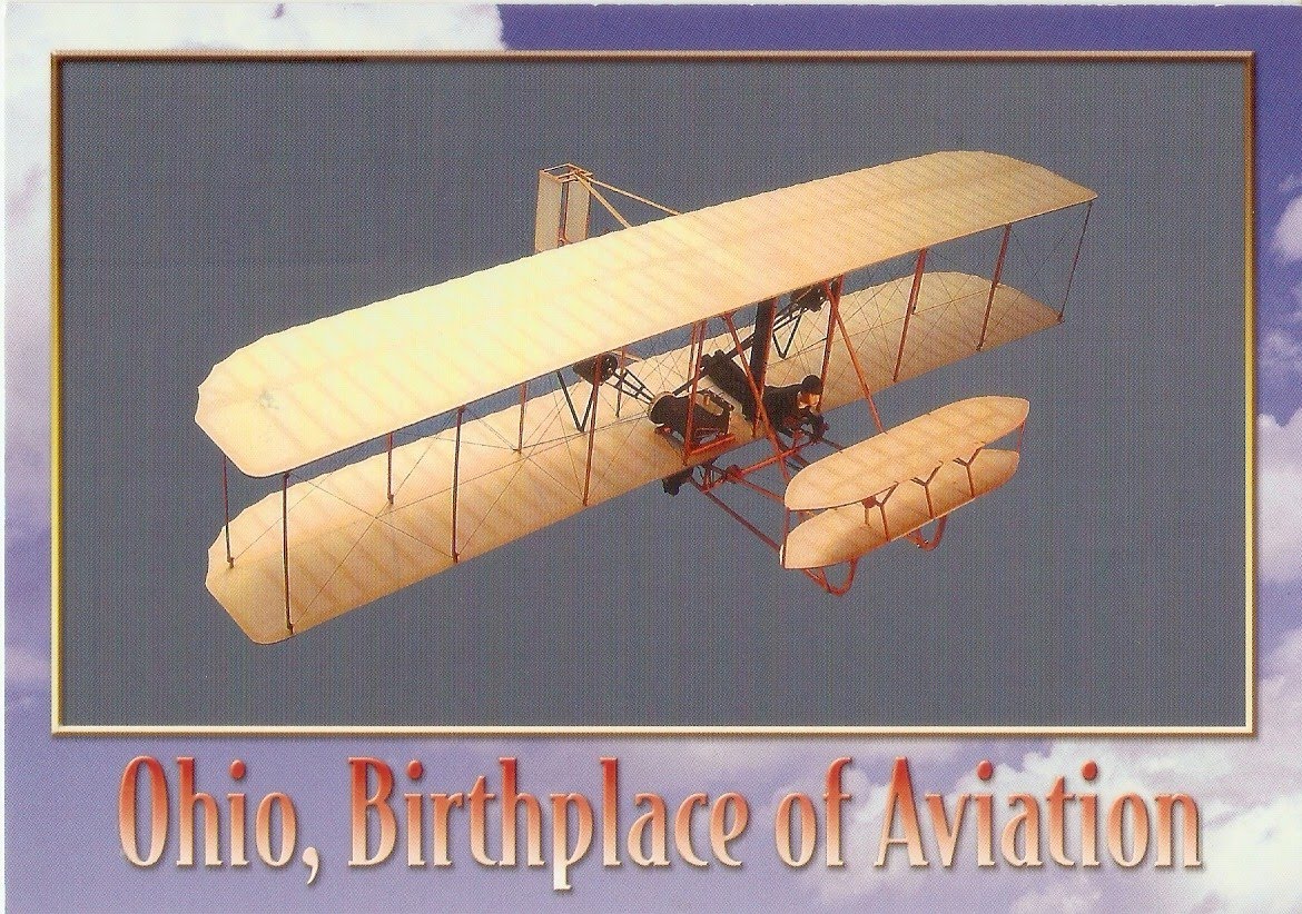 Postcard A La Carte: USA - Birth of Aviation, Dayton, Ohio
