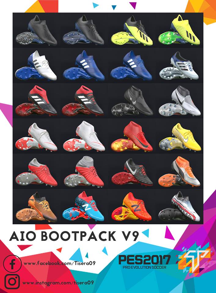 PES 2017 BootPack AIO v9 by Tisera09 ~ SoccerFandom.com | Free PES ...