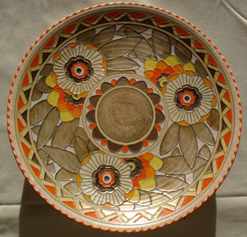 Crown Ducal & Charlotte Rhead Pottery: 3272 - Rhodian