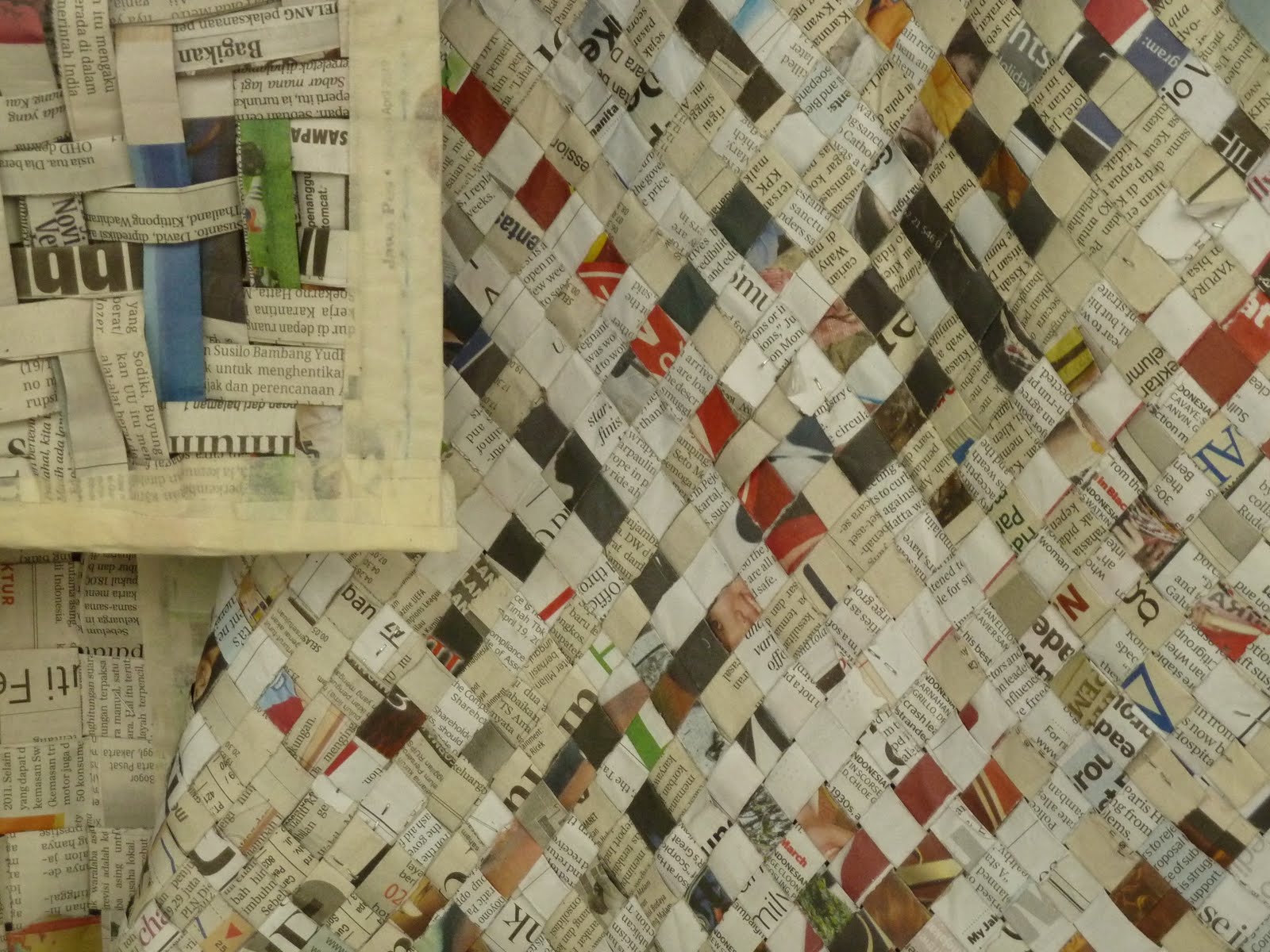 Magpie Salmagundi: Paper art