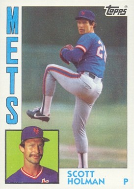 Early Eighties Mets Pitcher: Scott Holman (1980-1983)