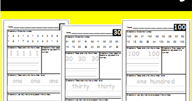 Number of the Day 1-100