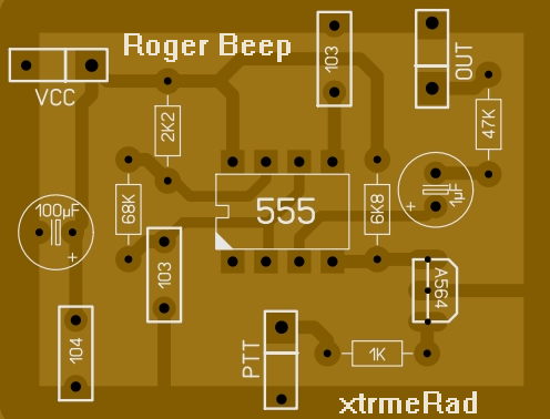Roger Beep dengan IC 555 - xtrmeRad