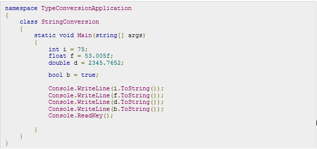 Techno Learning Zone: C-sharp part 3