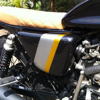 Modifikasi Honda Mega Pro 2007 Cafe Racer | Otofery