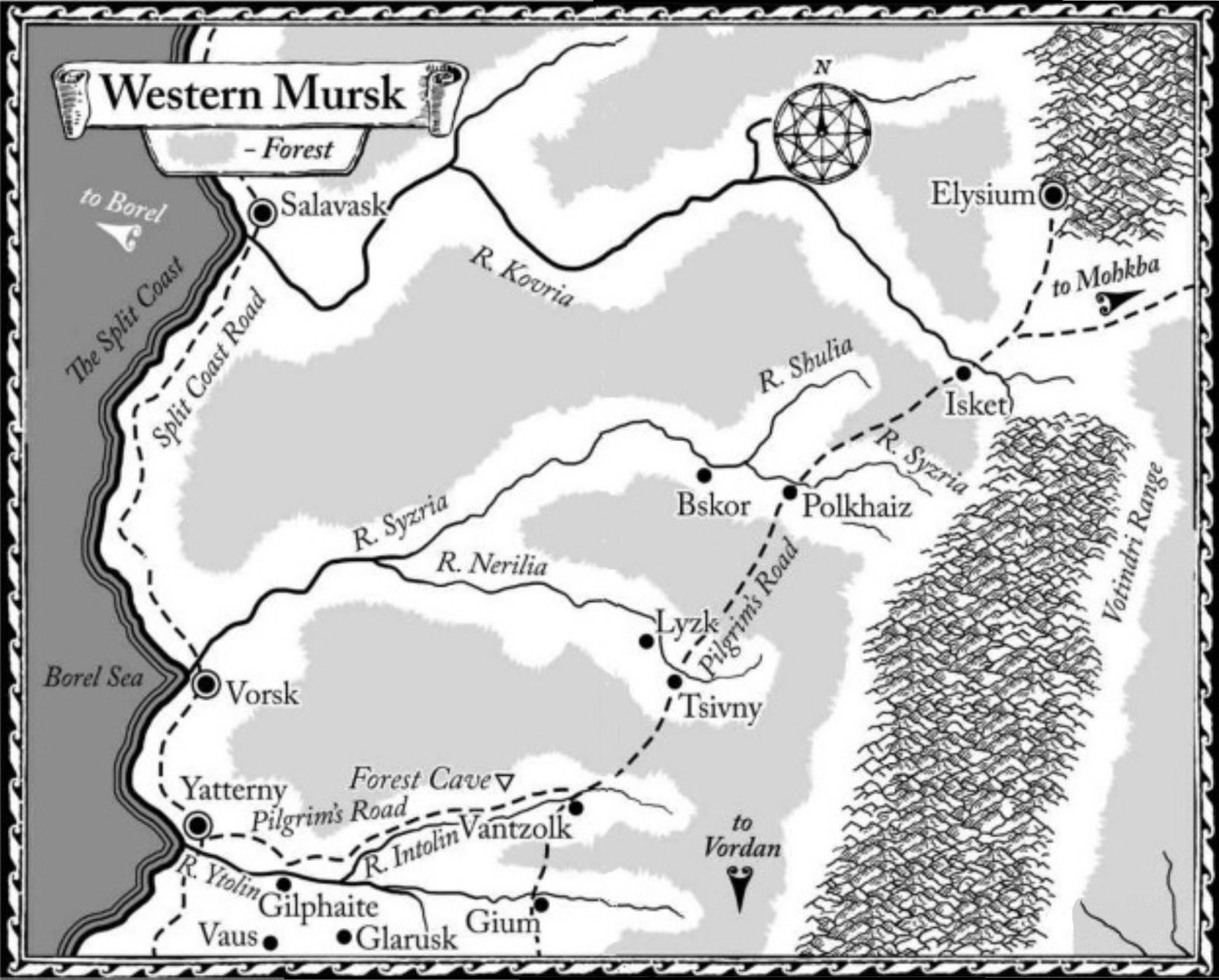 Wargaming Miscellany: Maps from The Shadow Campaign books
