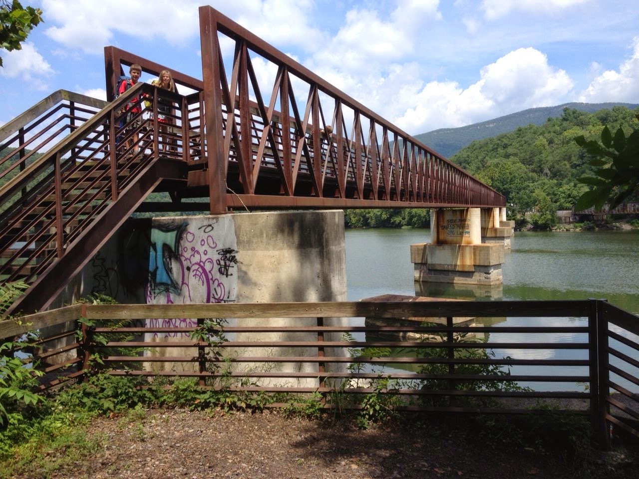 Thompson Training Journal: James River Footbridge