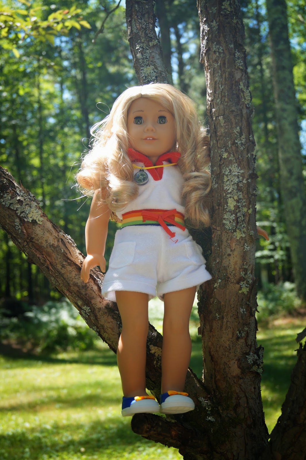 American Girl Doll Play: The Camping Trip