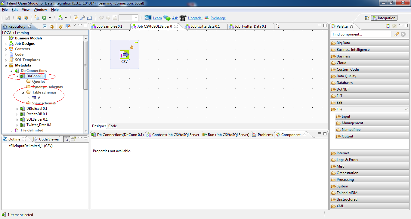 Talend ETL Part 2: Load CSV file data to Database Talend ETL Part 2: Load CSV file data to Database