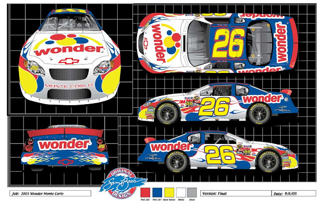 Just A Car Guy: Sam Bass, artist of memorable Nascar paint jobs, has ...