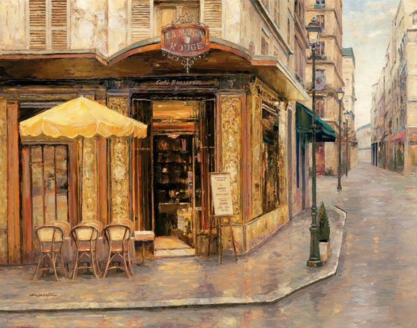 Chinese Realist | Haixia Liu 1962 | Urban landscape