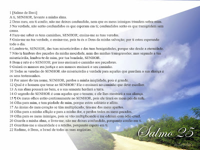 Estudo da Palavra: Salmo 25