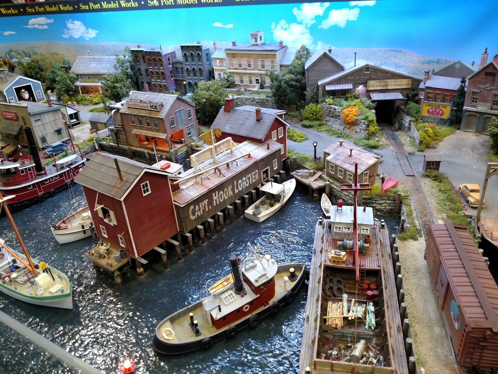 Traversing the Trails: 2016 Narrow Gauge Convention - Harbor Scene
