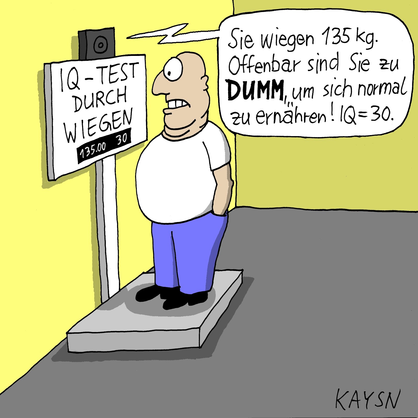 VOLL IM EIMER!: IQ-Test