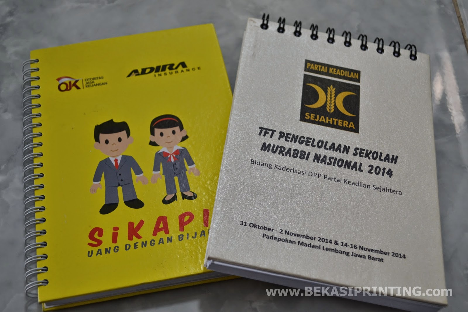 SARUNG JOK MOBIL: Cetak Block Notes / Memo Seminar / Writing Pad