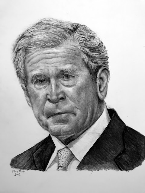 Allan's Art in Arlington: President George W Bush