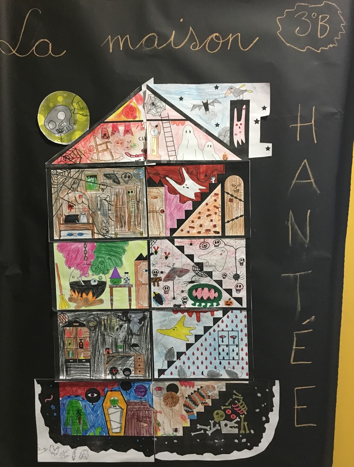 Cahier de Texte CE2: LA MAISON HANTÉE