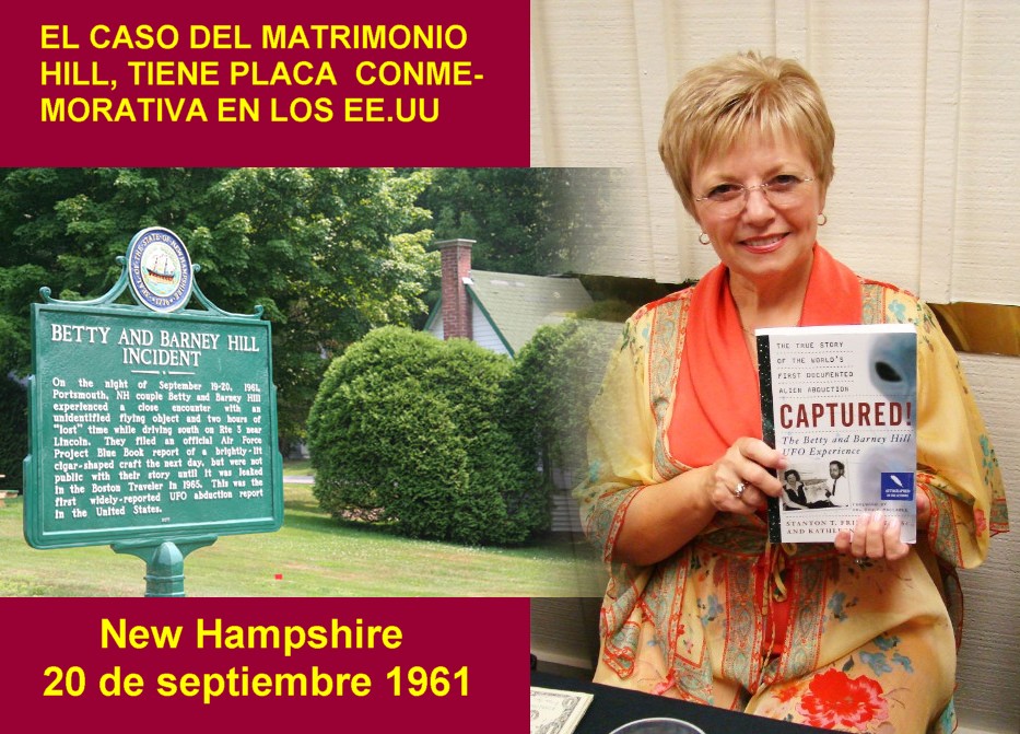 Pensamientoesvida: CASO DE ABDUCCION DE BETTY Y BARNEY HILL ES ...