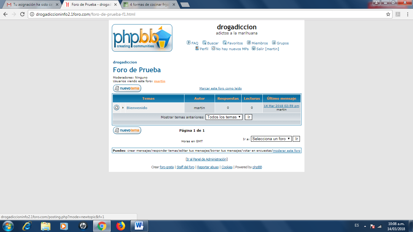 INSTRUCTIVOS FOROS VIRTUALES