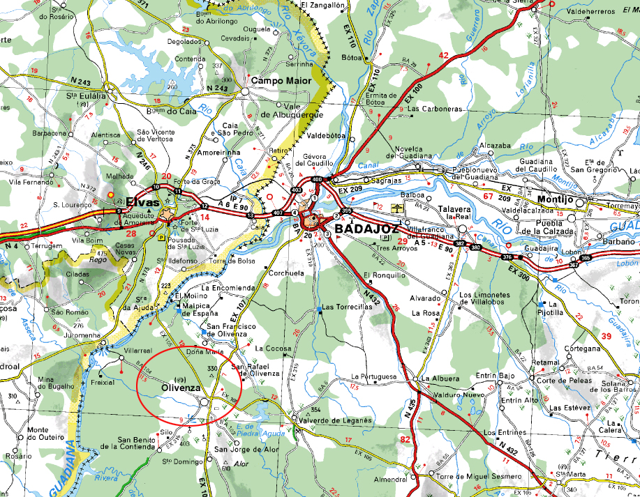 El país que nunca se acaba: Olivenza, el rincón más luso de toda España ...