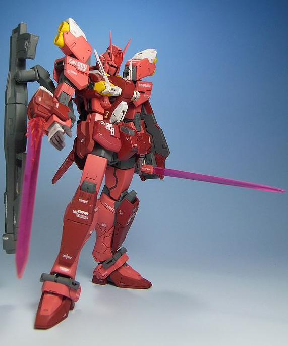 GUNDAM GUY: 1/144 GN-000RW GN Red Warrior - Custom Build