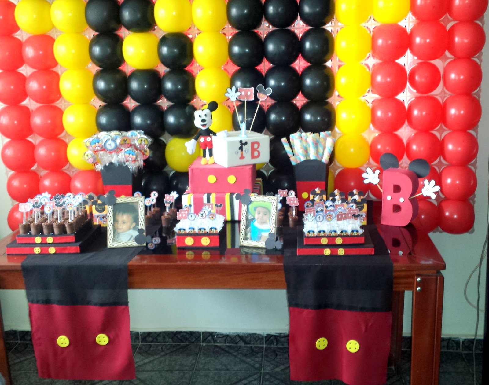 Aniversário 1 ano tema Mickey