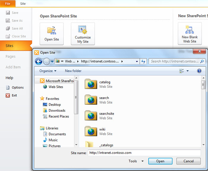 Adding a Custom Action to a SharePoint 2010