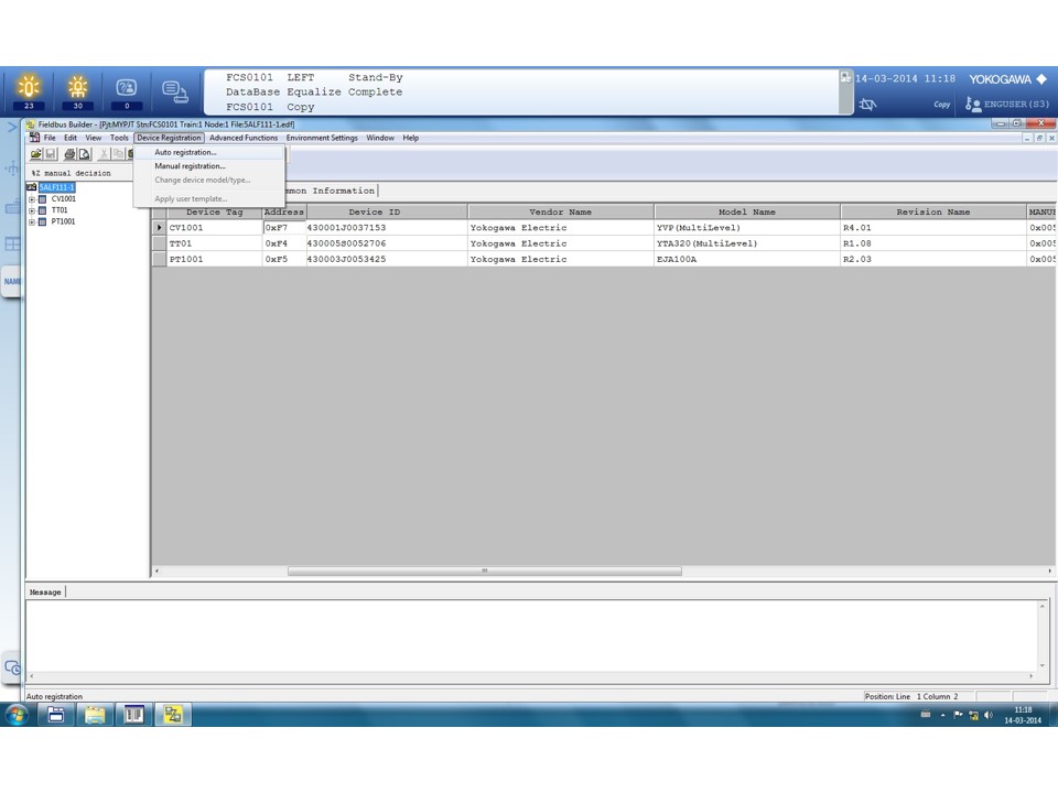 Yokogawa Centum VP - How to add FF devices in controller ...