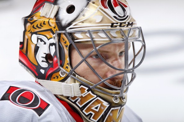 I Love Goalies!: Andrew Hammond 2013-14 Mask