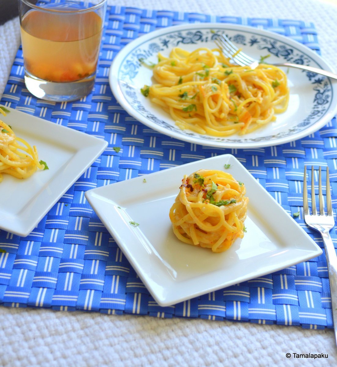 Spaghetti Nests ~ Tamalapaku