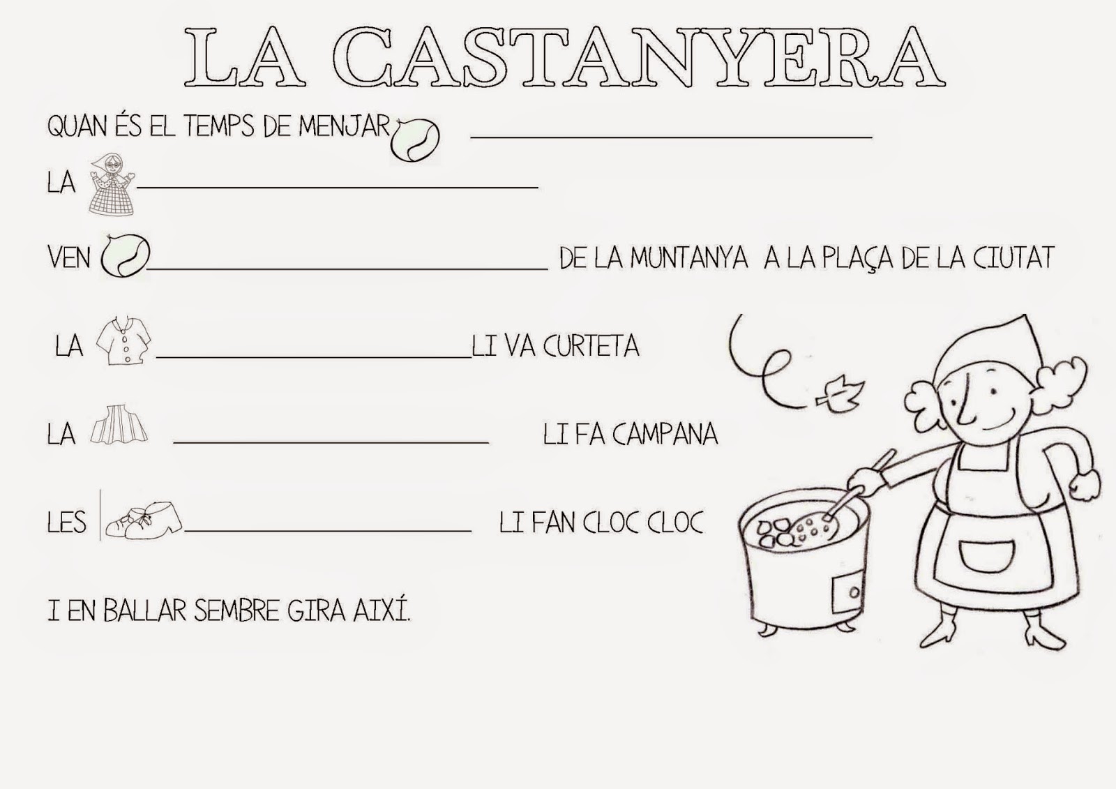 CLASSE DELS CANGURS : LA CASTANYERA