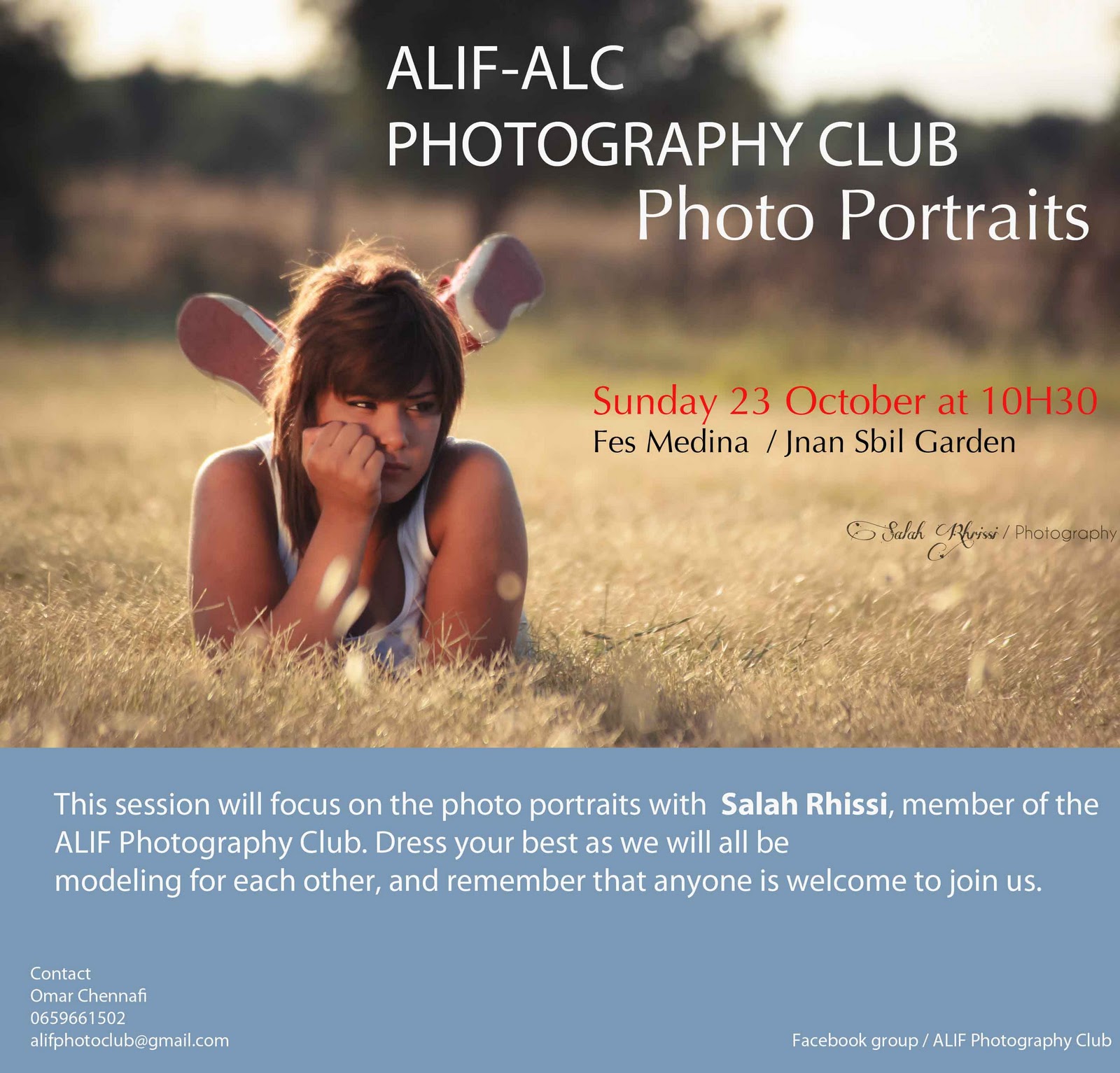 THE VIEW FROM FEZ: ALC Photo Club Portrait Workshop