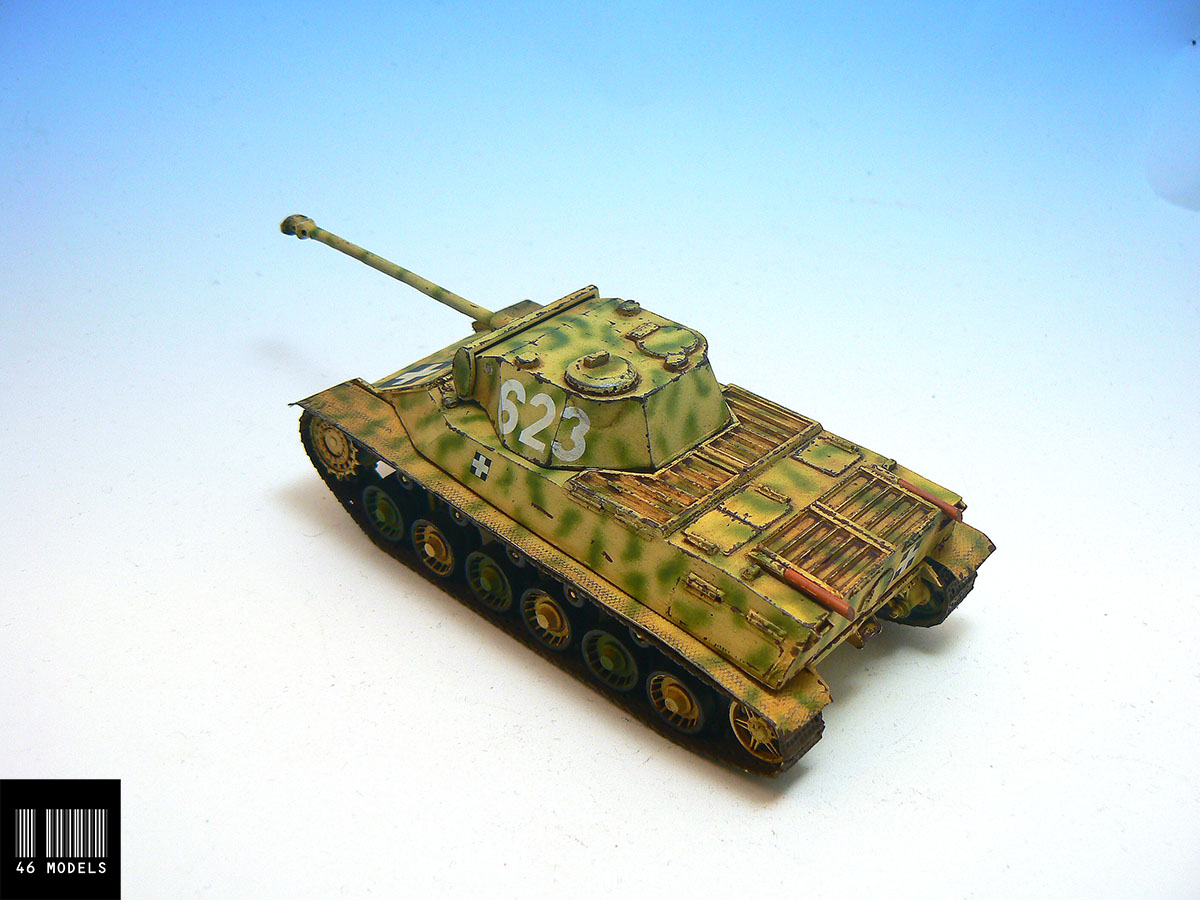 46 MODELS by Tomasz Bajer : 44M TAS Hungarian medium/heavy tank 1/72