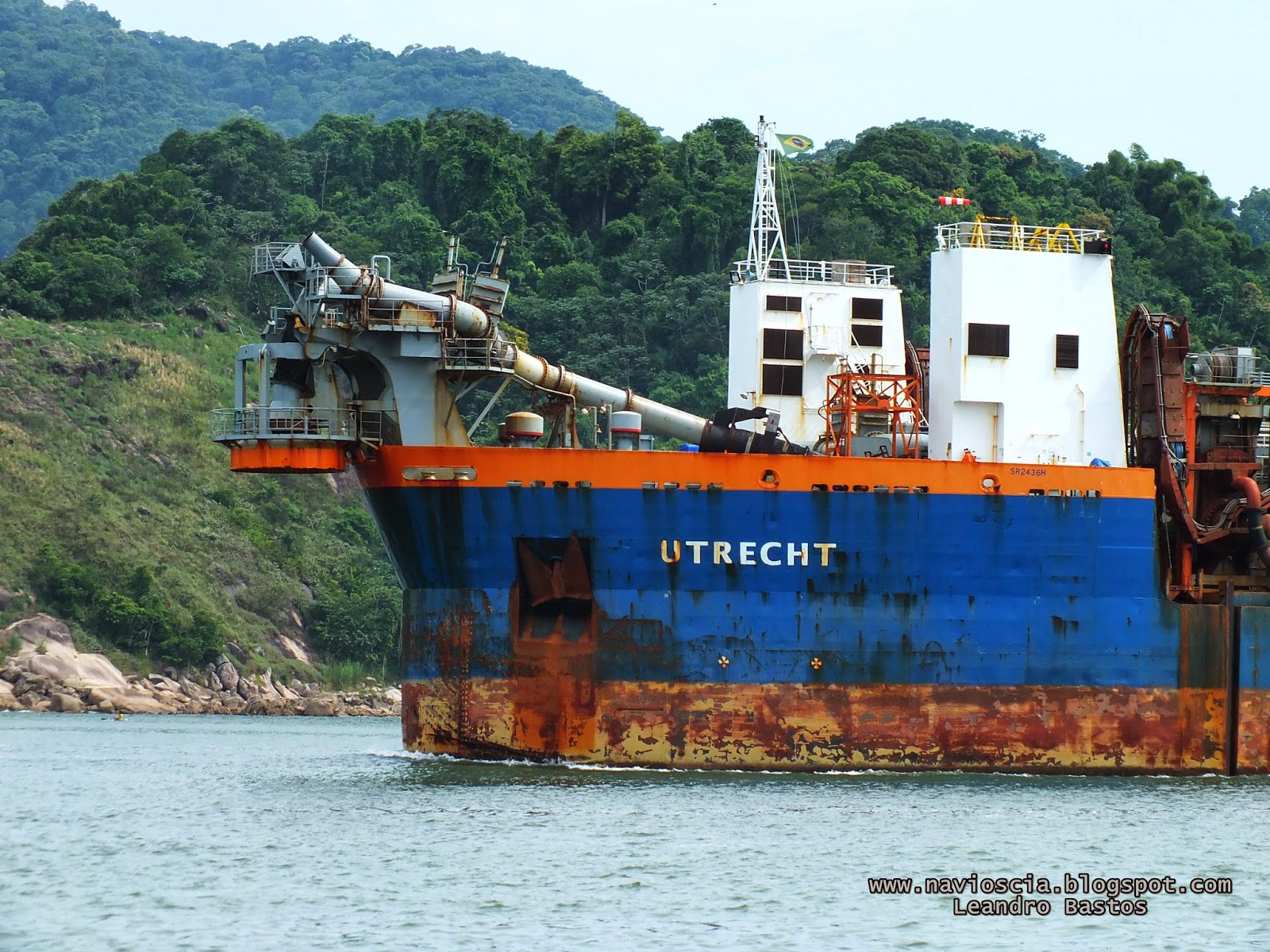 Navios de Santos & CIA: Draga UTRECHT